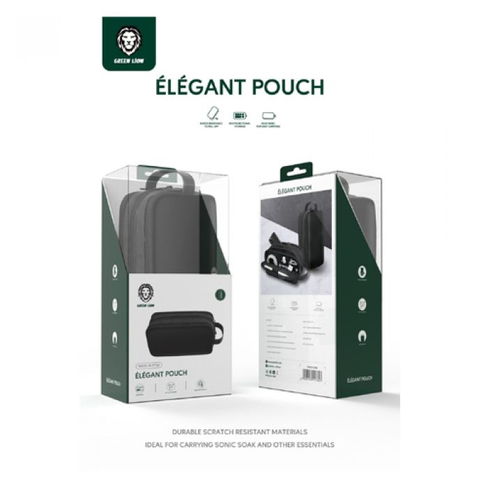 Green Elegant Pouch - Green Elegant Pouch| Rudy Online Store