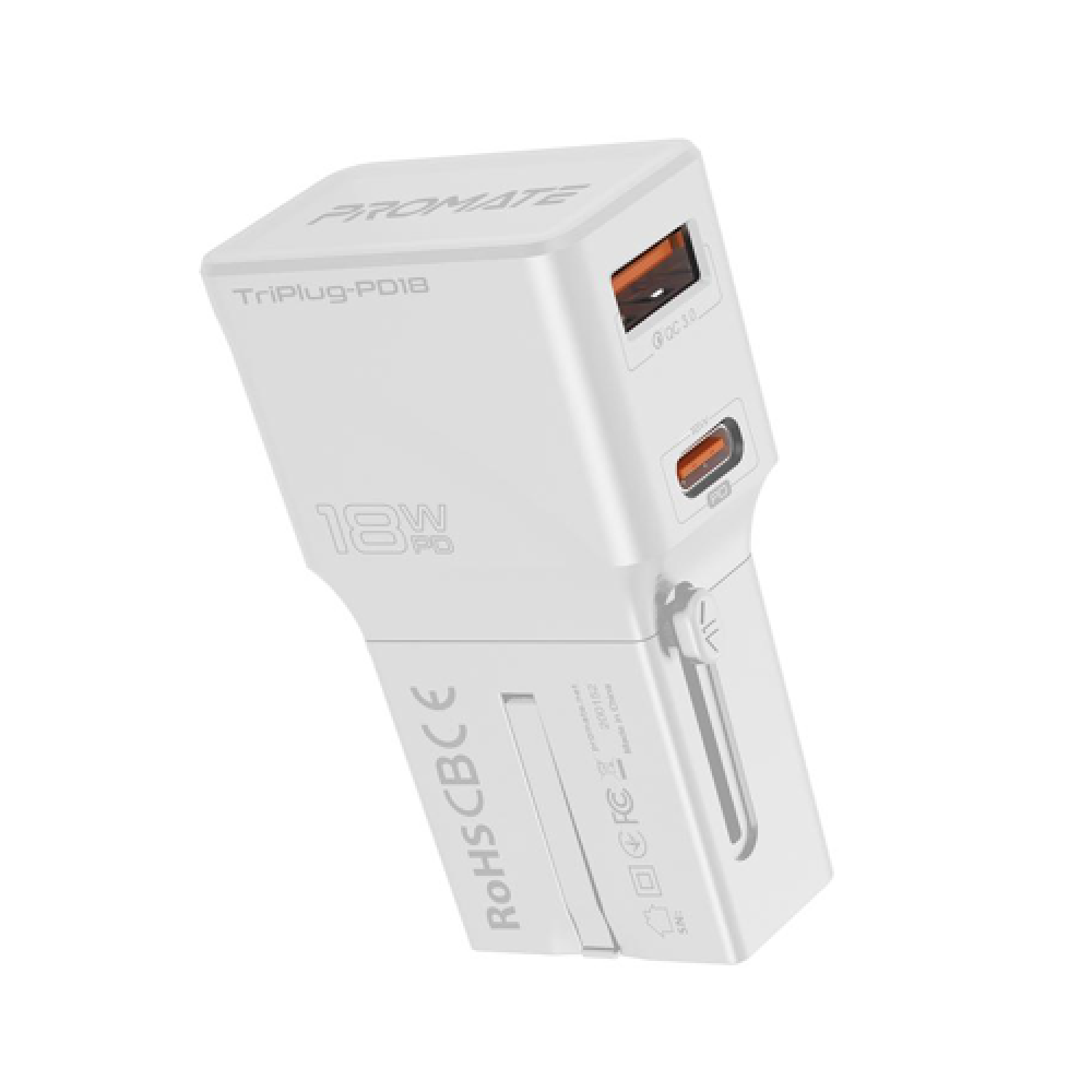 SLEEK UNIVERSAL POWER PLUG WITH POWER DELIVERY AND QUICK CHARGE - SLEEK ...