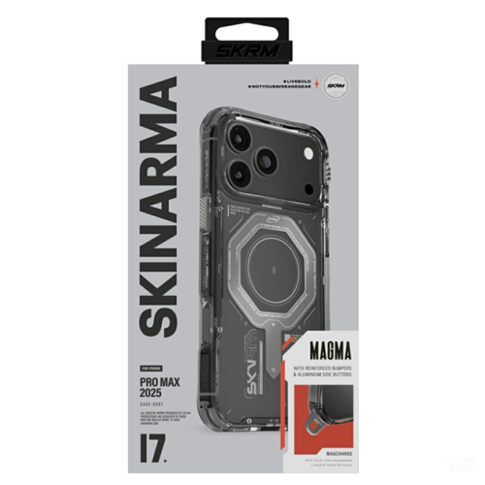 Case M-safe Charging Feature SkinArma Airbag Design Magma Cover - Case ...