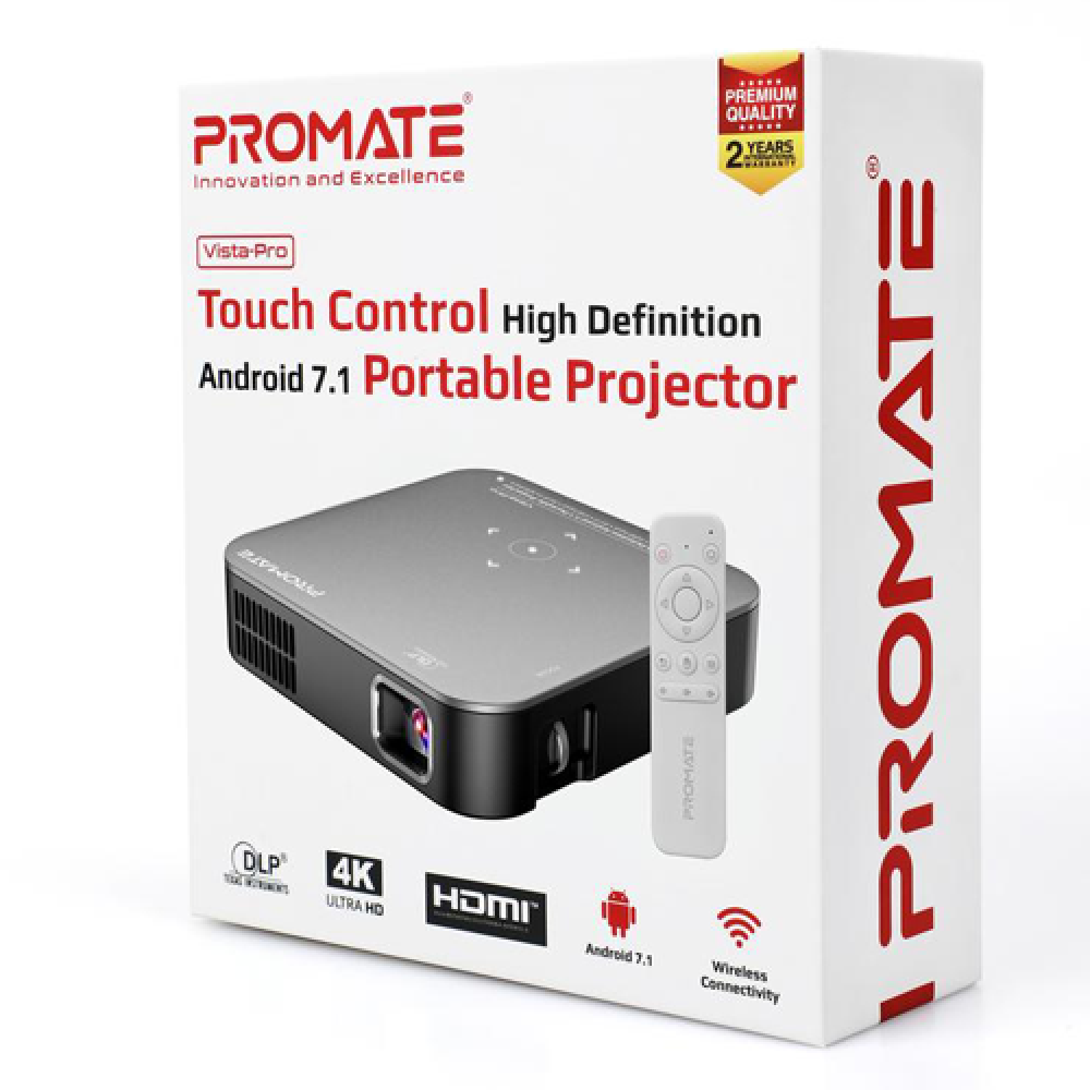 Touch Control High Definition Android 7.1 Portable Projector - Touch ...