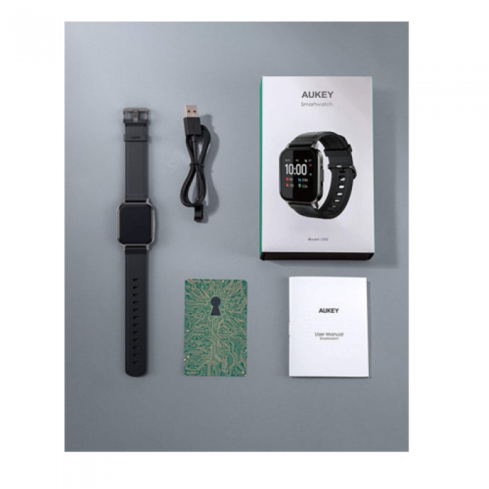 AUKEY Smartwatch Fitness Tracker 12 Activity Modes IPX6 Waterproof ...